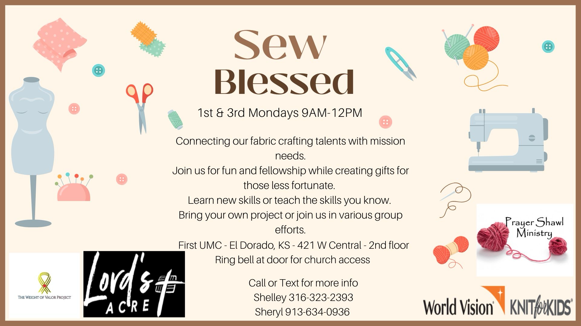 Sew Blessed – First United Methodist Church of El Dorado