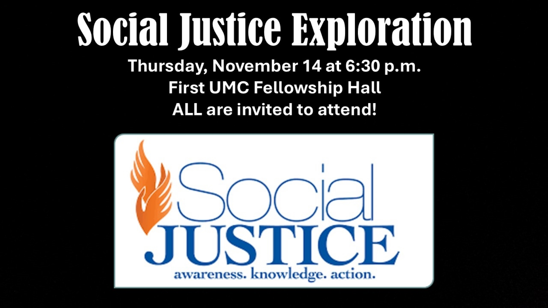 Social Justice – First United Methodist Church of El Dorado
